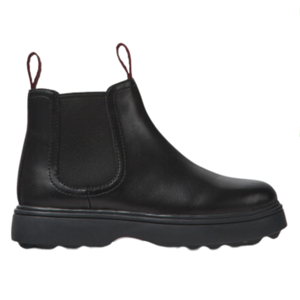 Camper Norte Leather Boot Kids — Black/Black – The Shoe Station