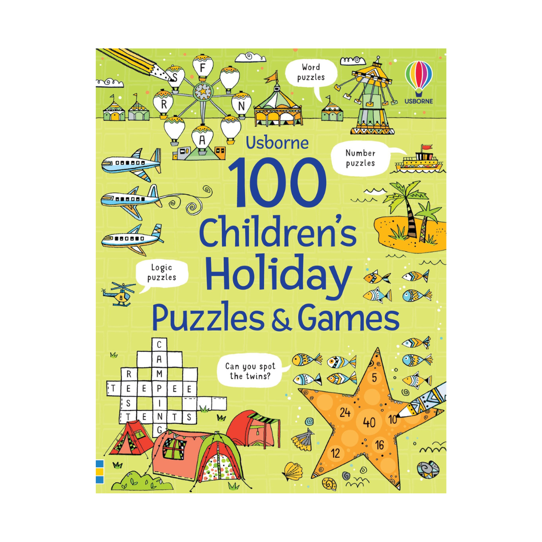 Usborne 100 Childrens Puzzles & Games – The Shoe Station